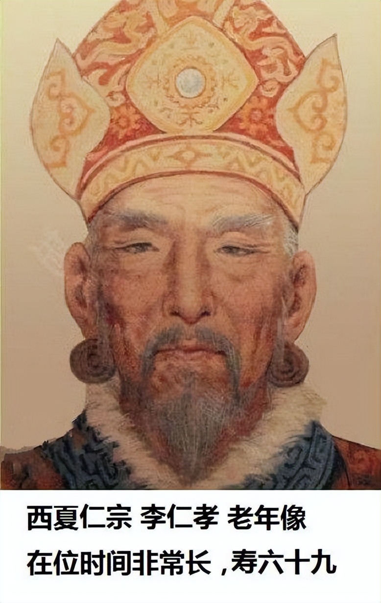 The emperors of the Western Xia Dynasty (the founding emperor had his ...