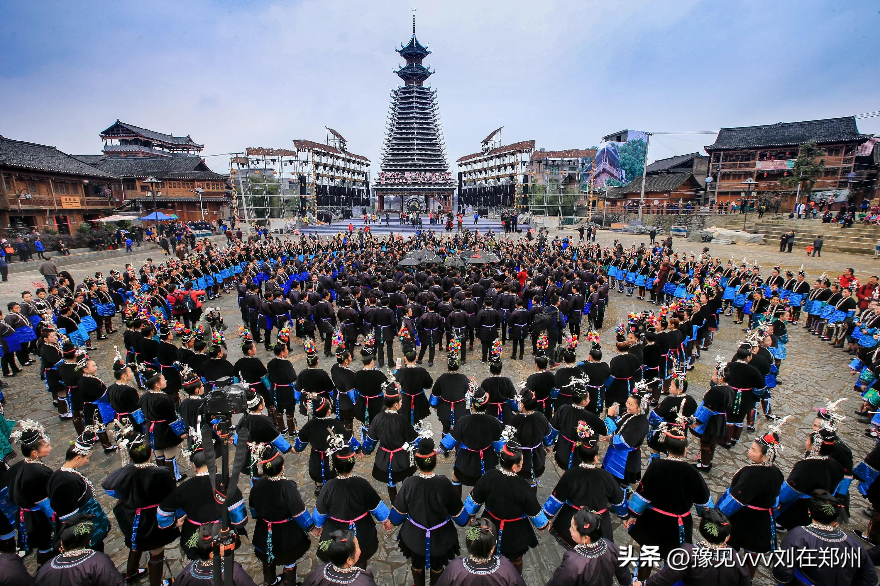 Scenic Scenic Spots in China - Rongjiang Miaoshan and Dongshui Scenic ...