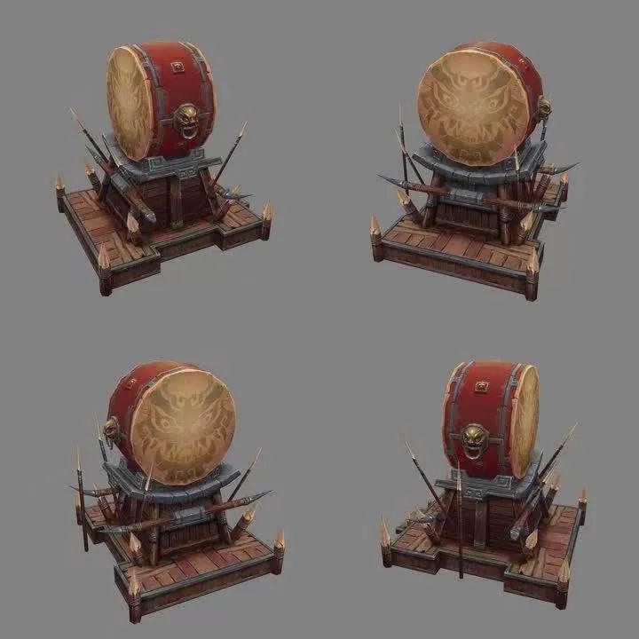 The drums of thump, thump, thump the sky, fighting a victory for ...