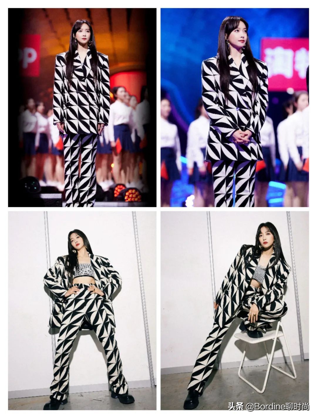 Song Qian, Li Yuchun, Tang Yixin, Zhou Yutong and Rainie Yang make the ...