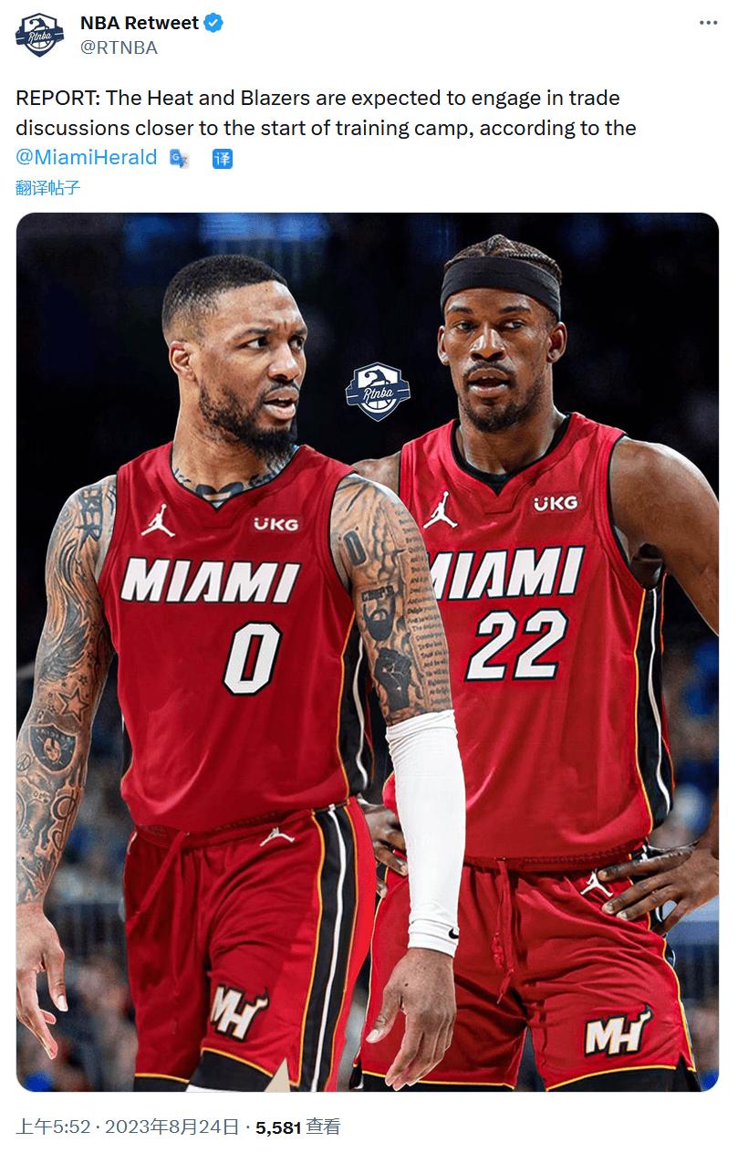 It was revealed that the Heat Blazers will restart negotiations before ...