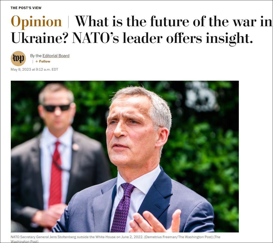 The Secretary-General of NATO stated his position on the Taiwan Strait ...