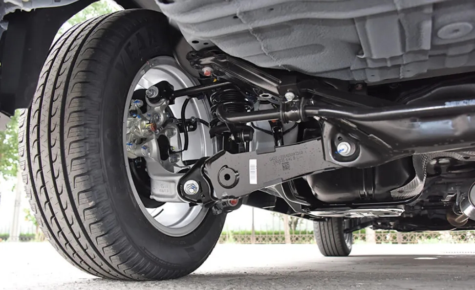 Suspension system details: MacPherson, double wishbone, multi-link ...