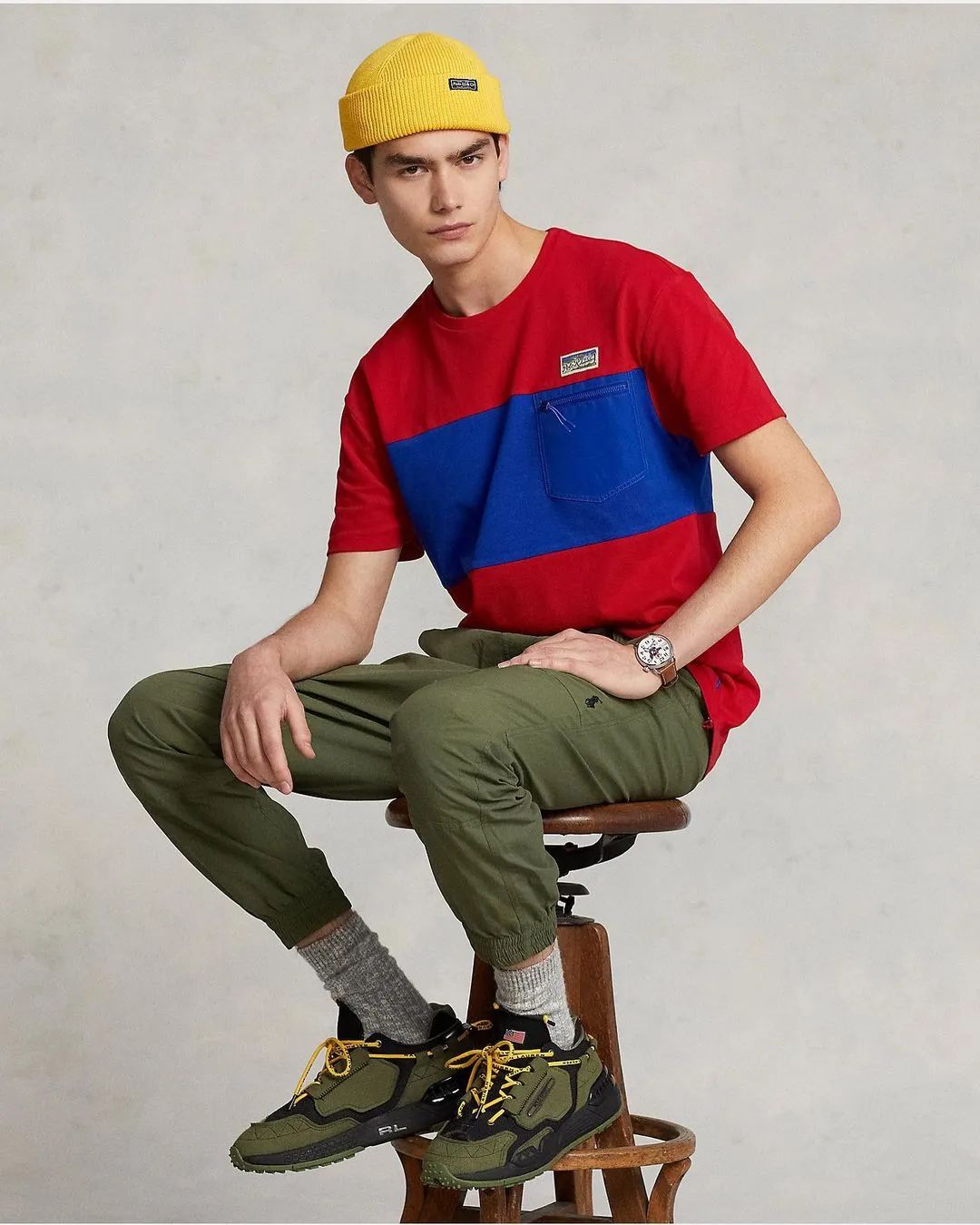 Japanese-American mixed-race male model Shimizu Musashi Takezo Shimizu ...