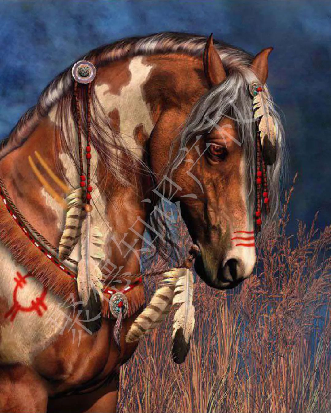 Artist Laurie Prindle's painting "Horse" has defended its rights!Check ...
