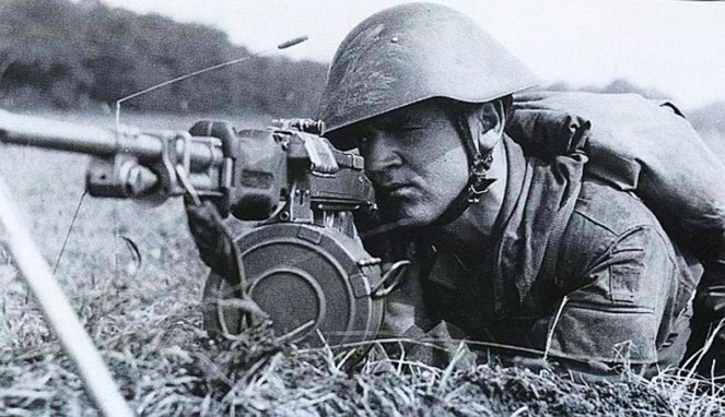 China's Type 56 class machine gun: it became famous in the first battle ...