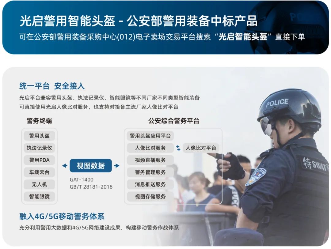 China's first mass-supply of police smart helmets for institutional ...