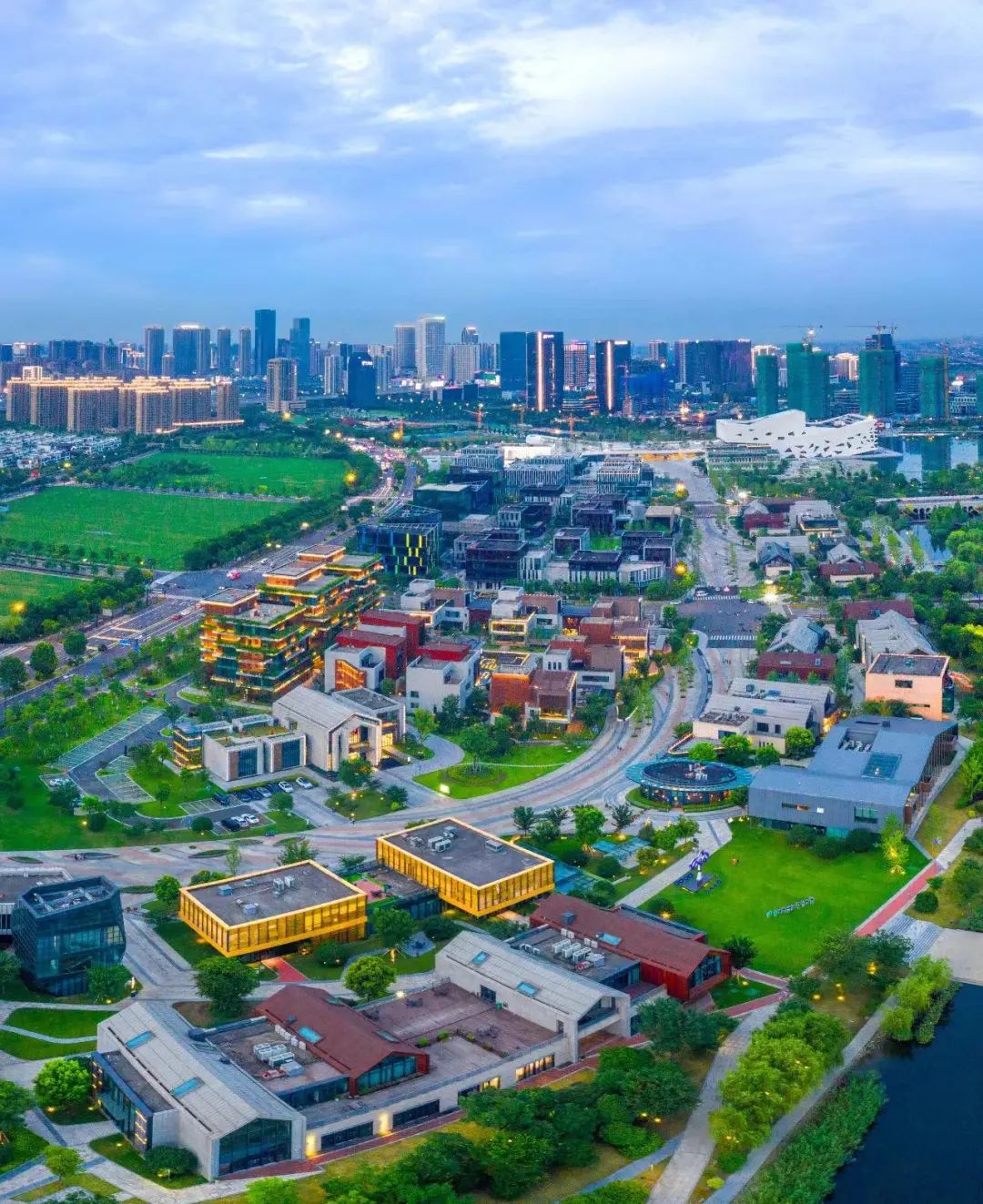 Yintai in park block, global culinary art center... These major projects in Linping are coming ...