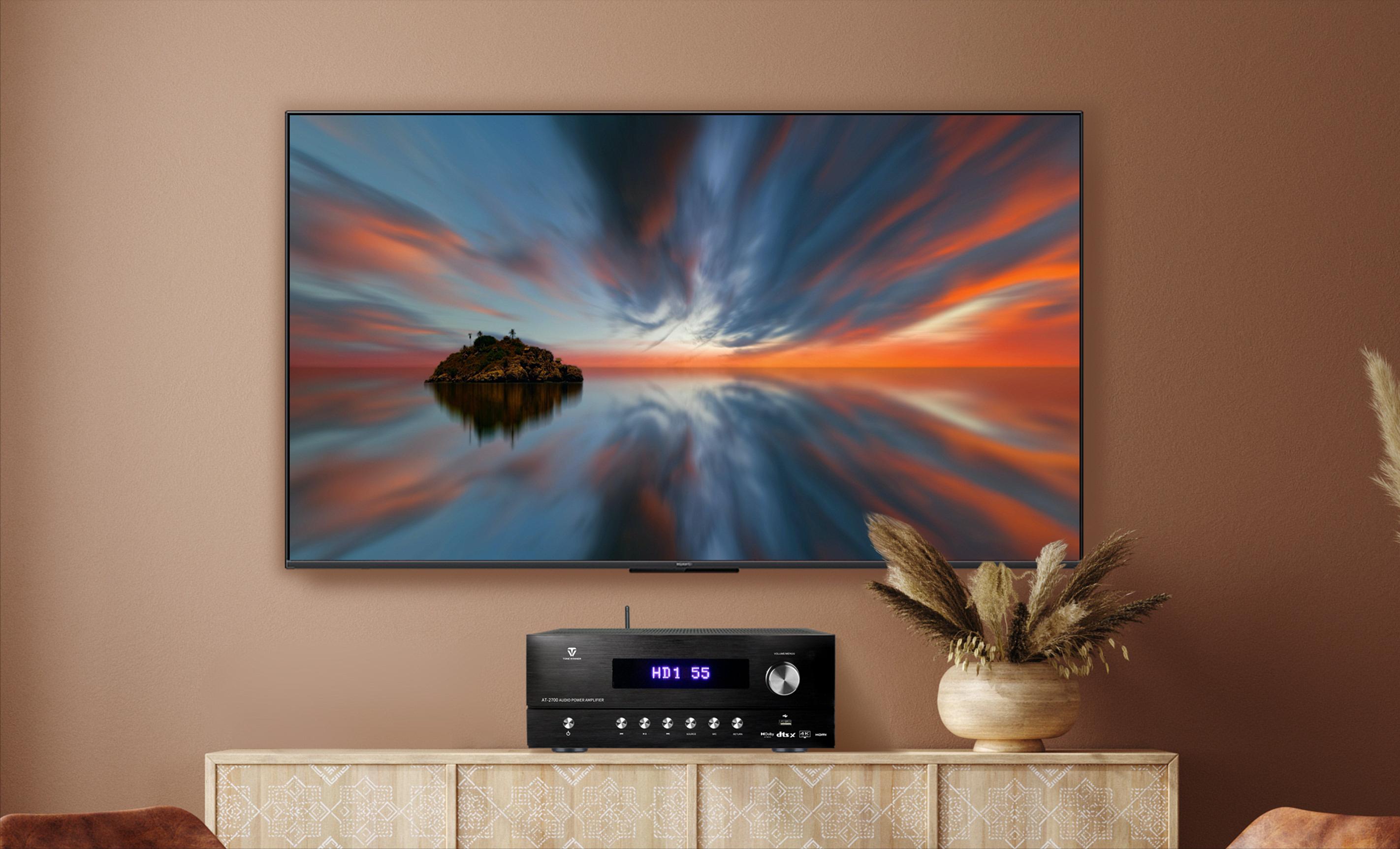 AT-2700 AT-2700 panoramic sound power amplifier with high degree of ...