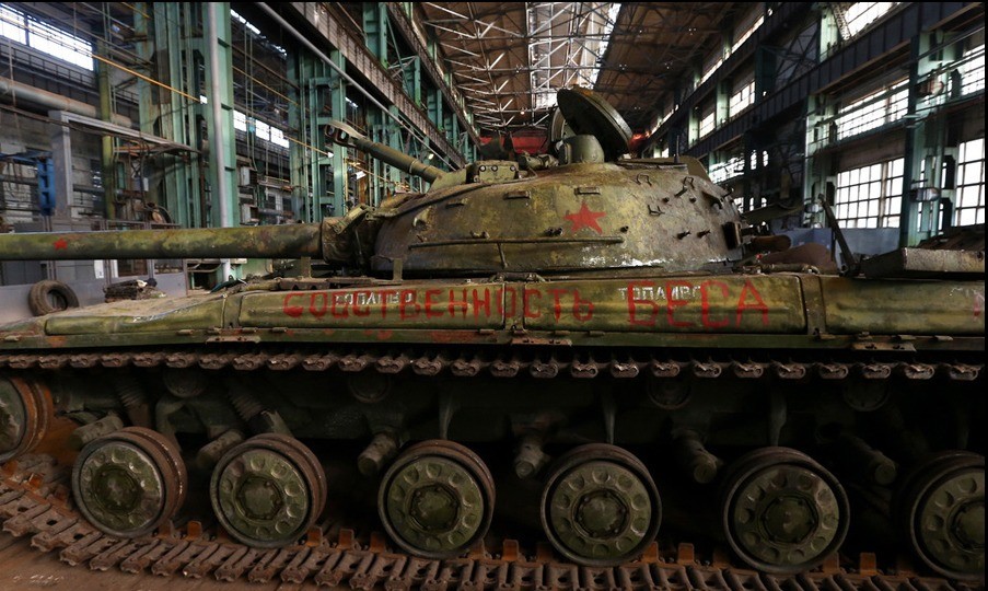 Russia's secret weapons base, the Ural tank factory, the mother factory ...