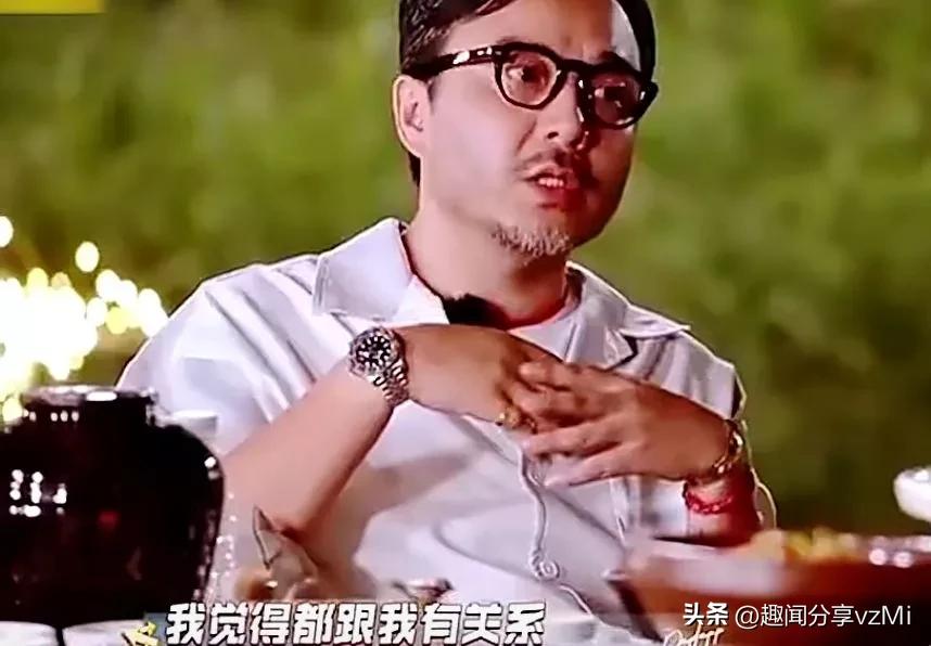 48-year-old Wang Han looks old! His beard is gray and his eyes are dark ...