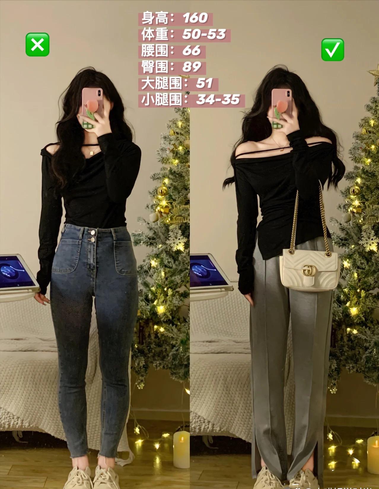 Wear the right clothes to lose 10 pounds?160cm/53kg fat girl tells you that she really looks ...