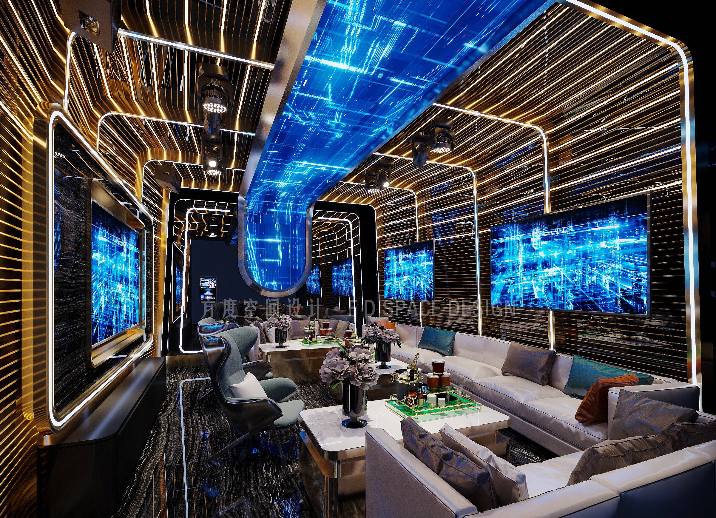 What details should be paid attention to in the lighting of KTV party ...