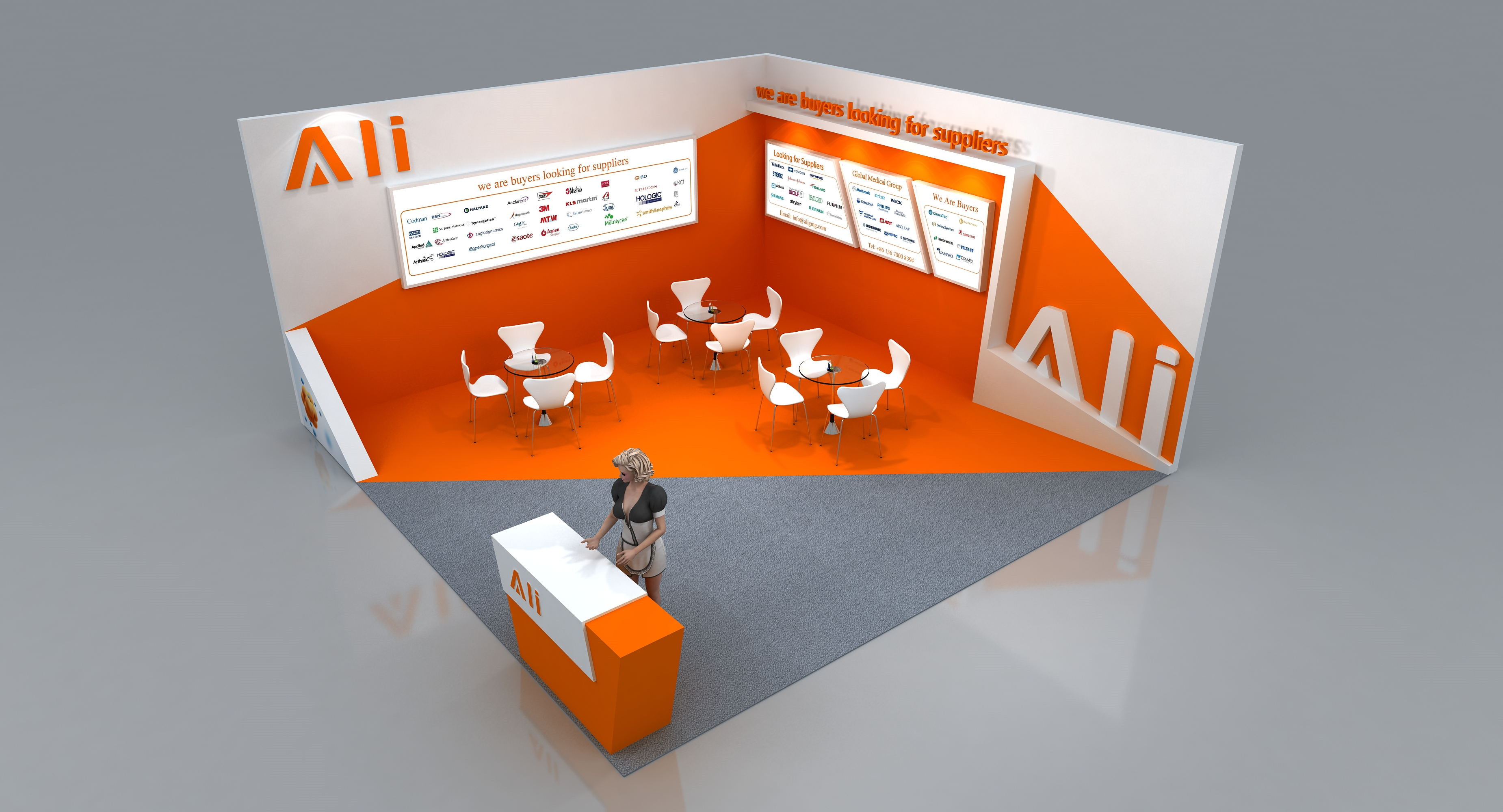 How to create the most ideal sense of space in Frankfurt exhibition ...