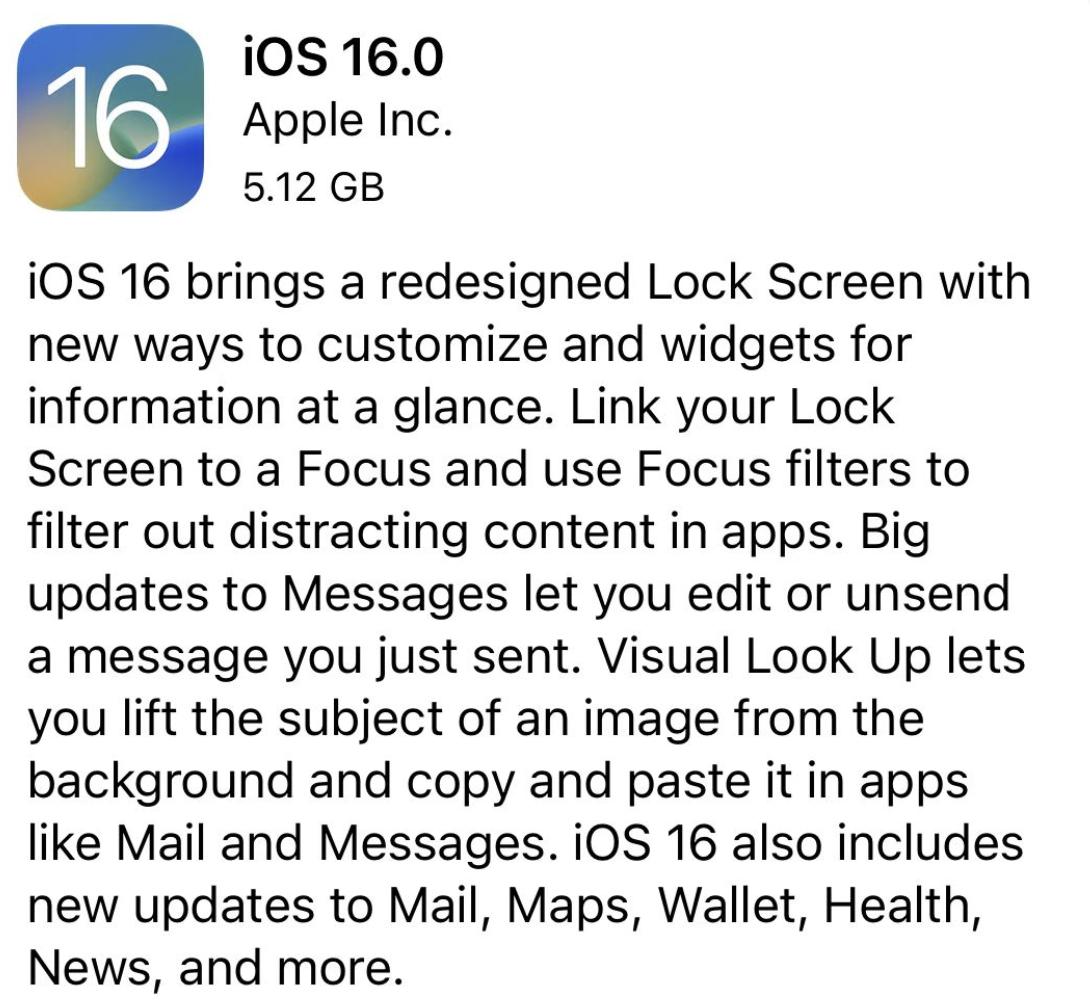 Apple simultaneously releases iOS 16 RC version, iOS 15.7 RC version - iNEWS