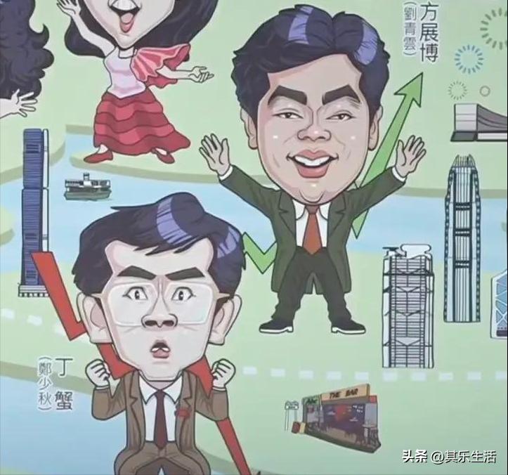 TVB's 55th anniversary celebration, the classic character cartoons are ...