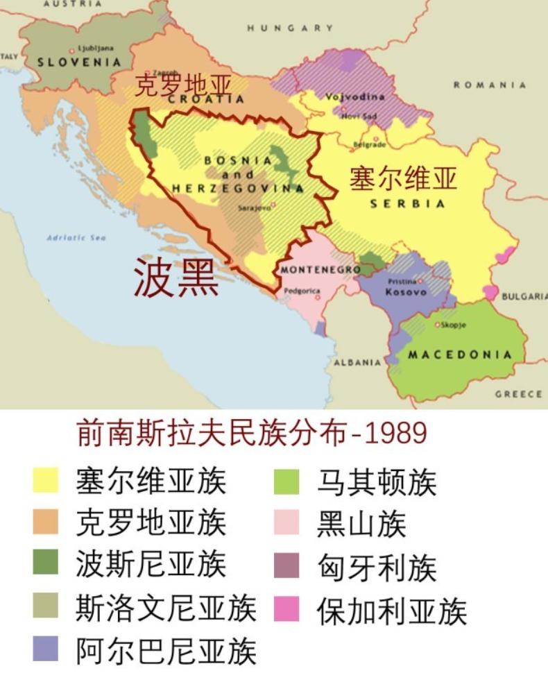 After the disintegration of Yugoslavia in 1991, it was divided into six ...