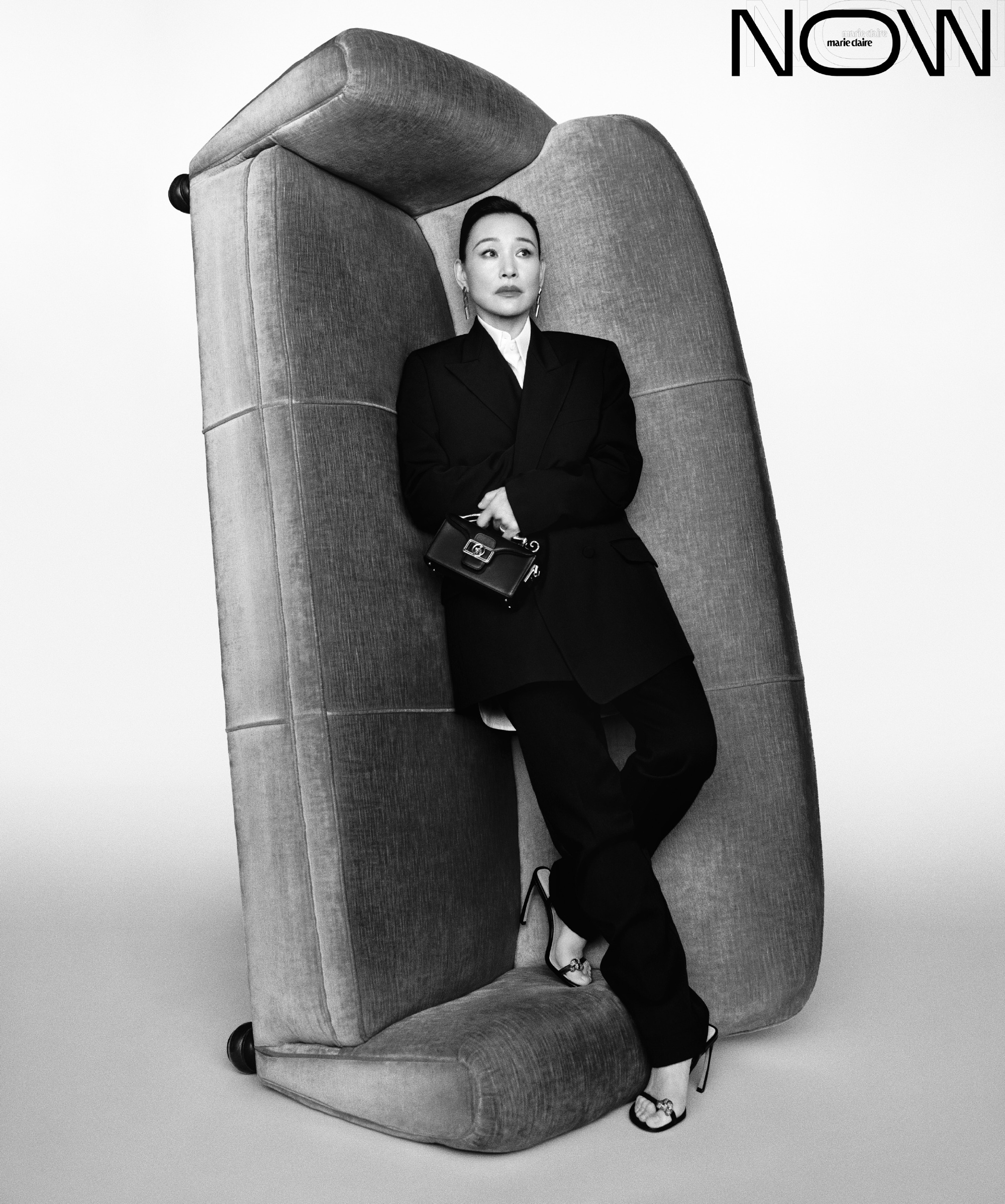 61-year-old Chen Chong appeared on the cover of "Marie Claire NOW ...