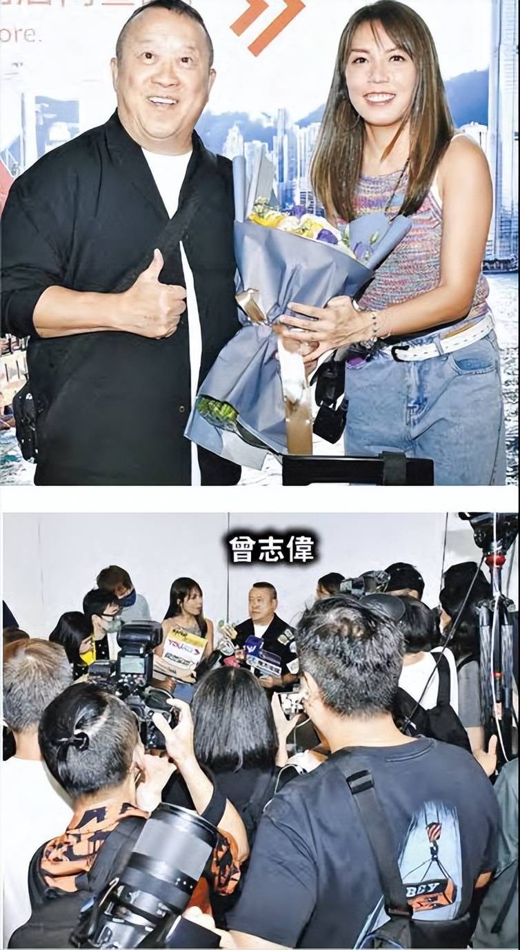 Eric Tsang underwent surgery in Taiwan. He was cared for by his son and ...