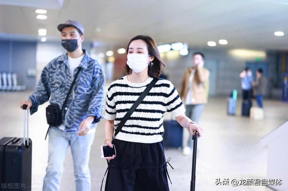 Li Chun and Ma Di appeared in the same frame at Shanghai Airport - iNEWS