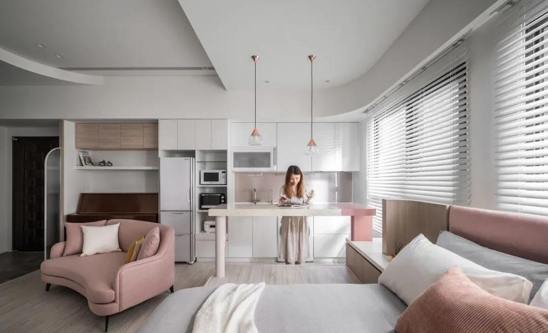 4 sets of small apartment design, 1 square meter complete counterattack ...