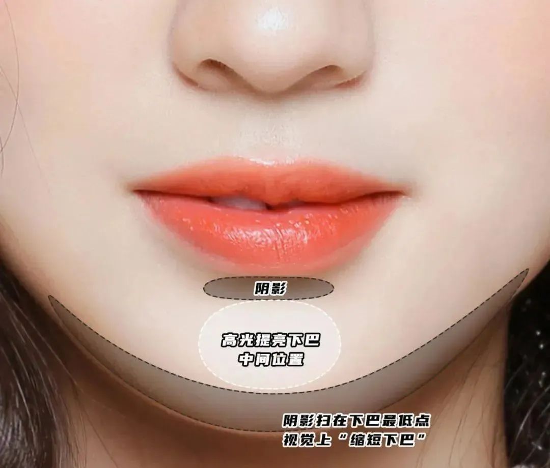 plastic surgery-level chin contouring skills, easy to "pinch" a ...