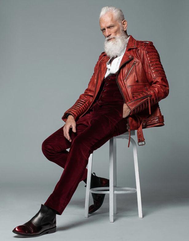 "The most fashionable Santa in the world" became popular in North ...