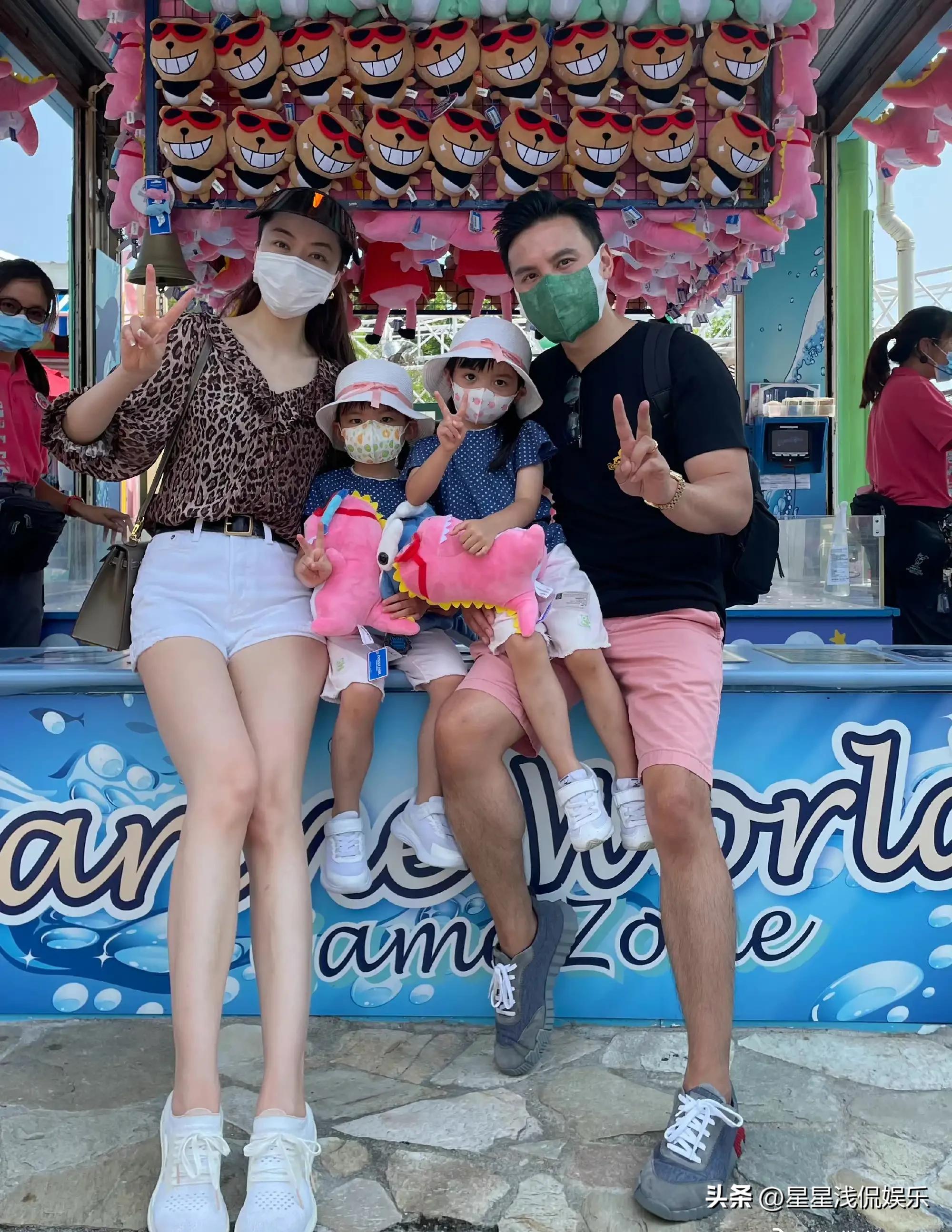 Xiong Dailin celebrates the 6th wedding anniversary of the whole family ...