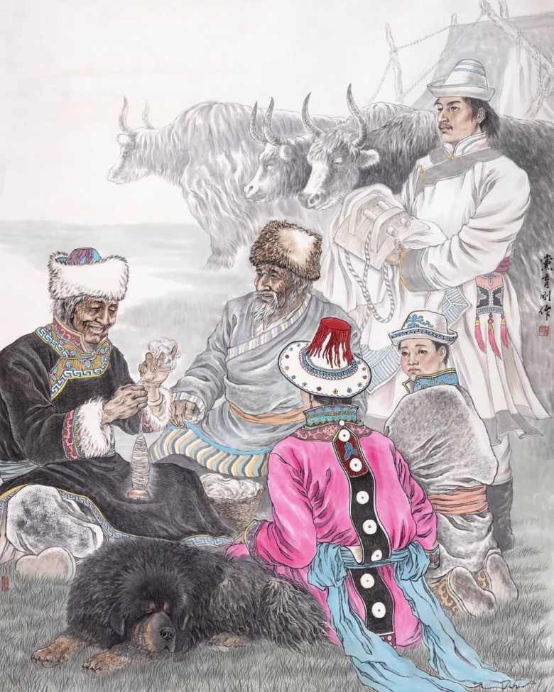 Danqing Dream Pursuing the True Colors of Ink and Wash-Contemporary ...