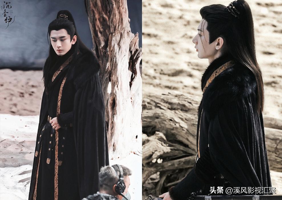 "Heroes" Cheng Yi is super handsome and exotic, holding a baby with one ...