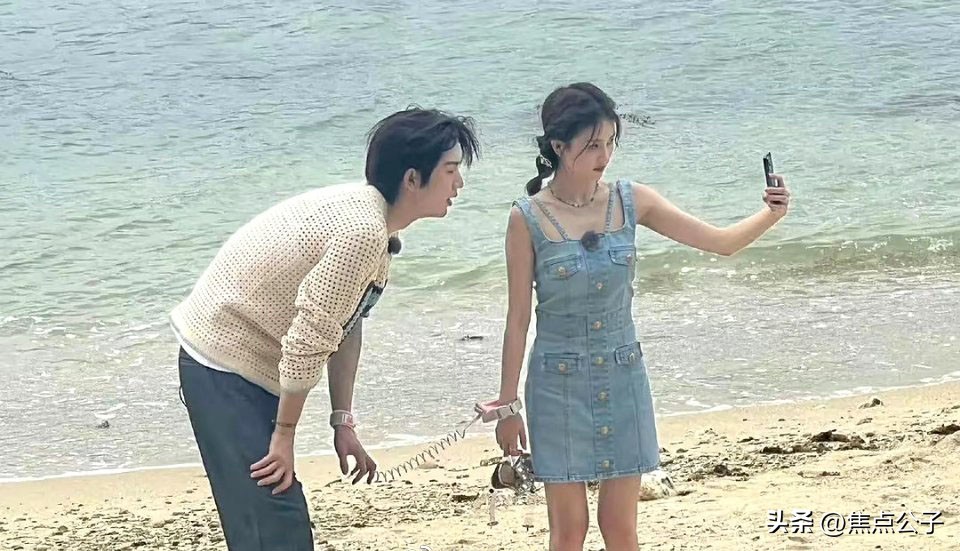 Some deliberate? Bailu Zhang Linghe recorded the drama series and handed over water and group ...