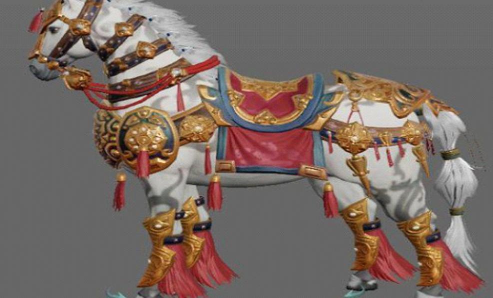 Long horse flower snow hair, golden saddle Wuling Hao. Analysis of ...