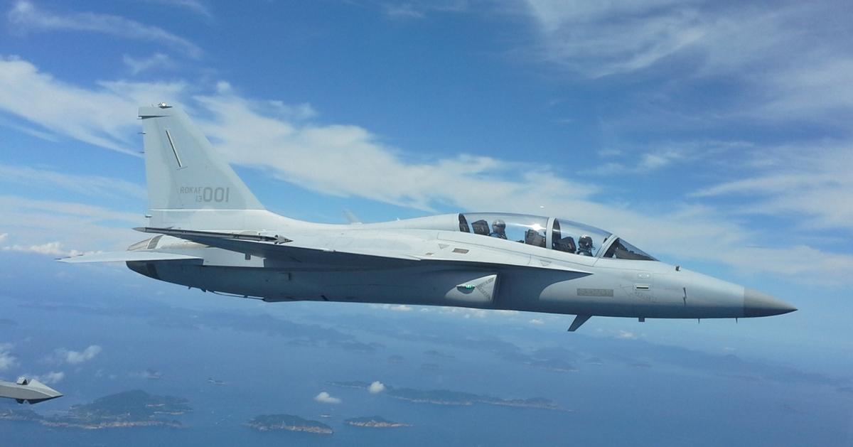 South Korean T-50 trainer aircraft exported to Colombia, the ...