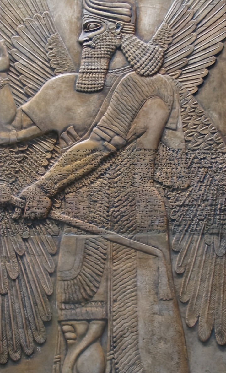 What are the structural characteristics of the ancient Babylonian lyre ...