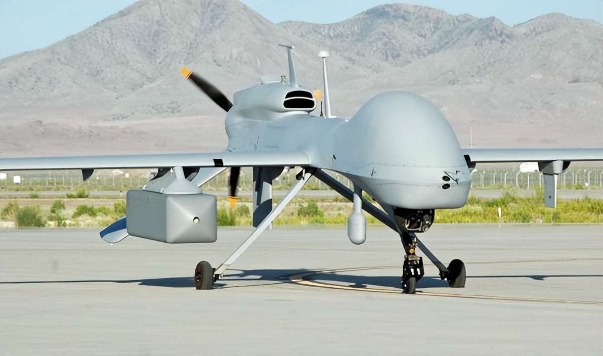 The U.S. electric warfare drone appeared and wanted to compete with ...