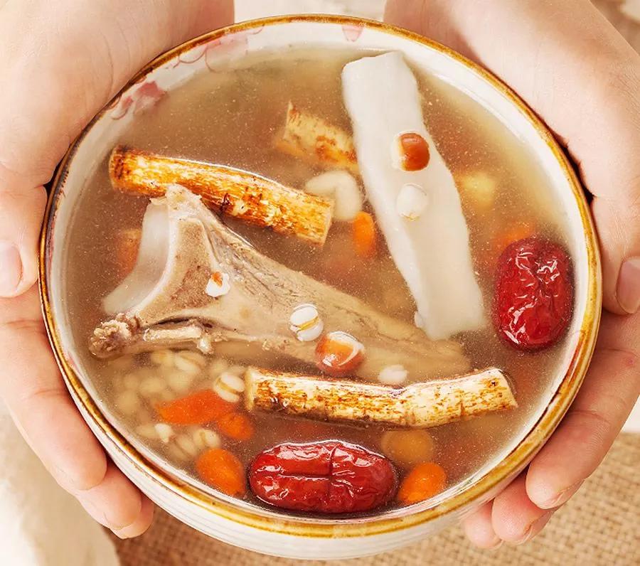 Five Fingers Peach Pork Soup - iNEWS