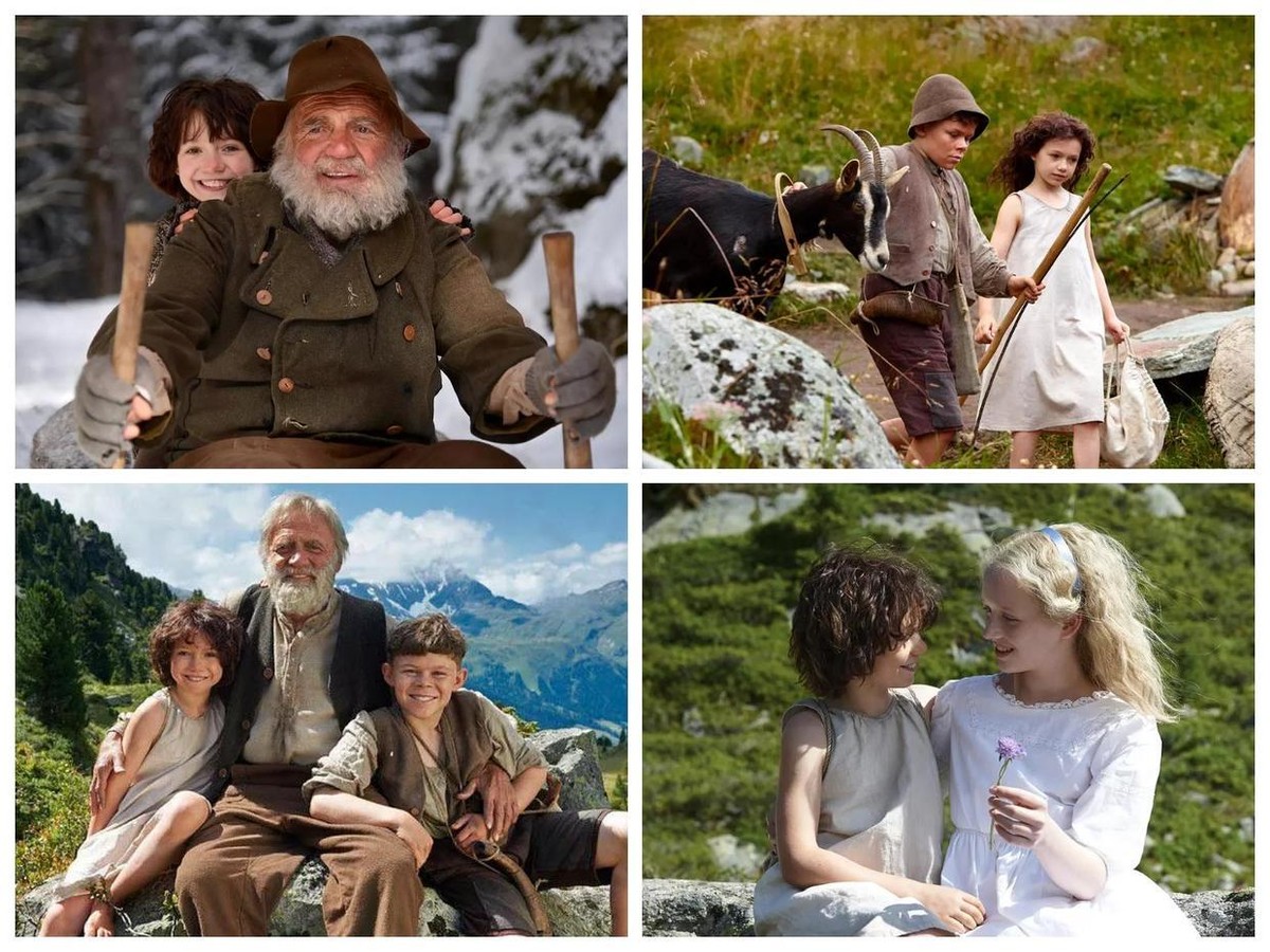 "Heidi and Grandpa": the happy life of the pure and kind Heidi and the ...