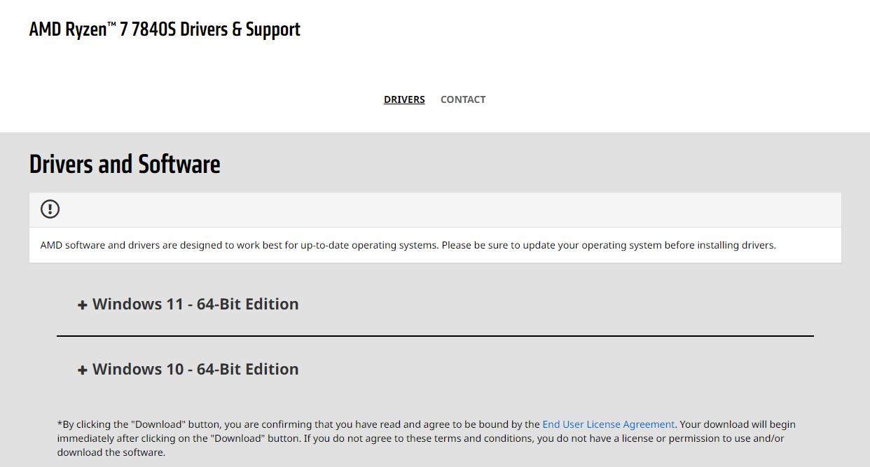 AMD Ryzen 7x40 series APU core display driver officially released - iNEWS
