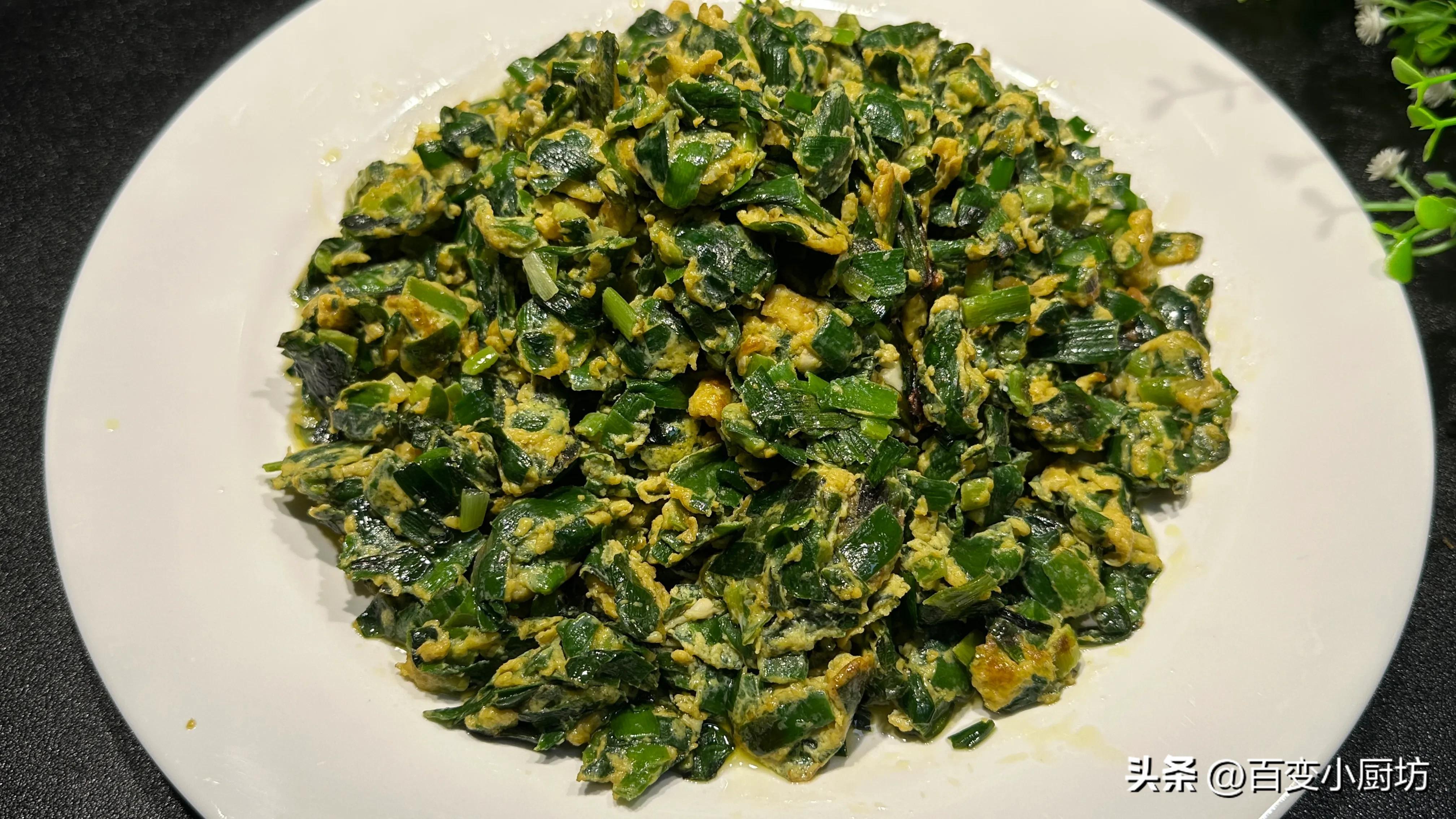 Scrambled eggs with leeks are the most taboo to fry directly in the pan ...