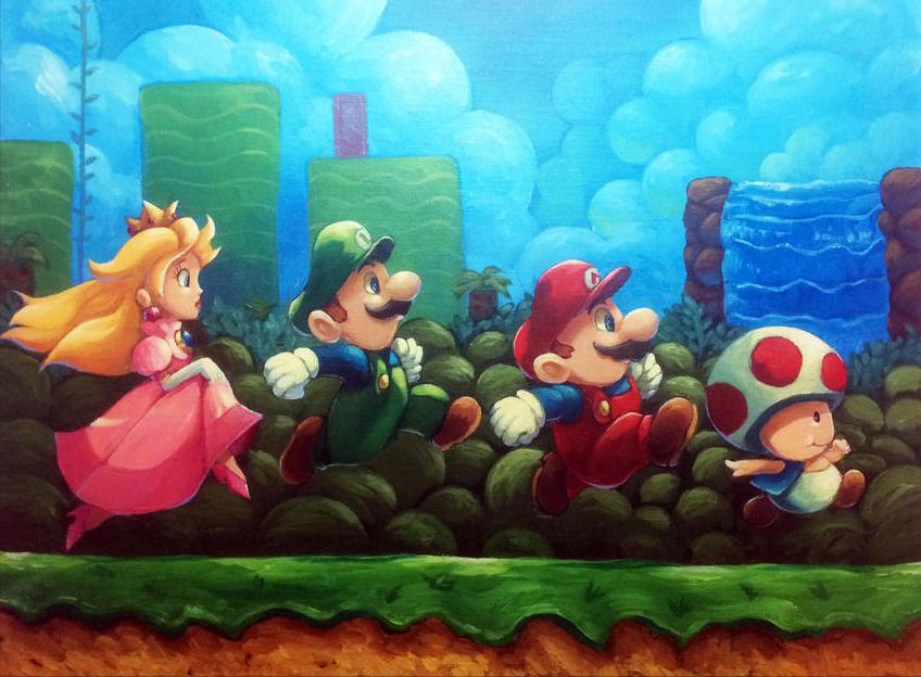 FC game "Super Mario" animation plot lied to us for 30 years, the real ...