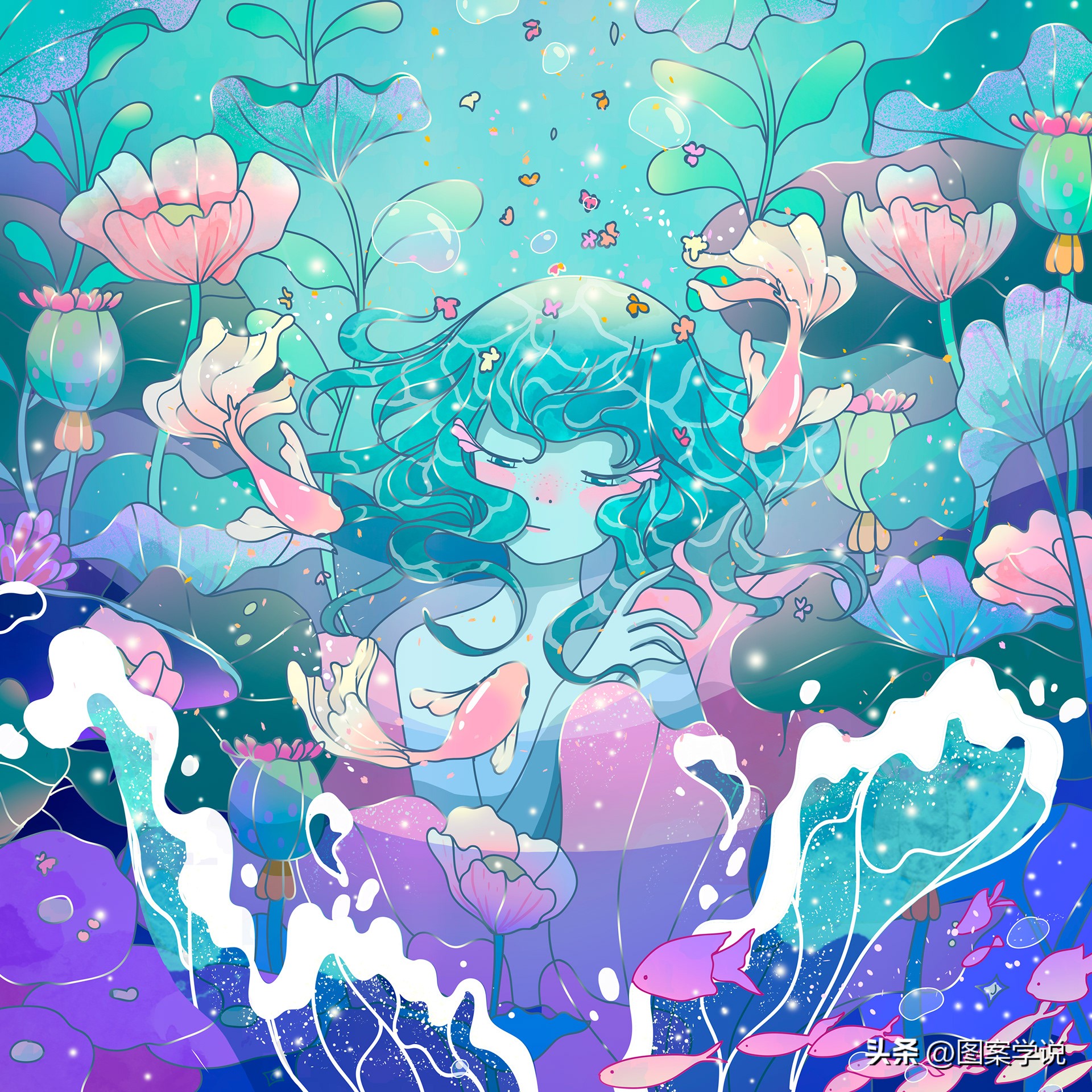 Plant girl elf series illustration design - iNEWS