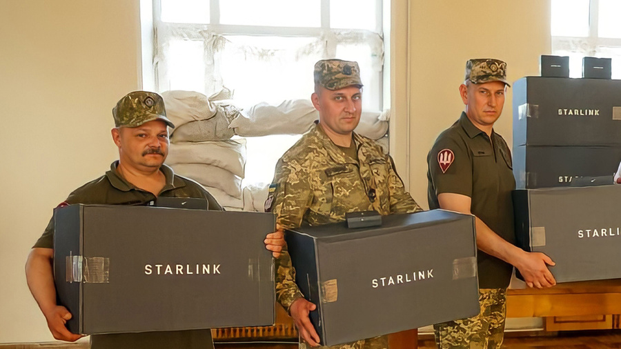 SpaceX said that the Starlink cannot be used for military purposes and ...