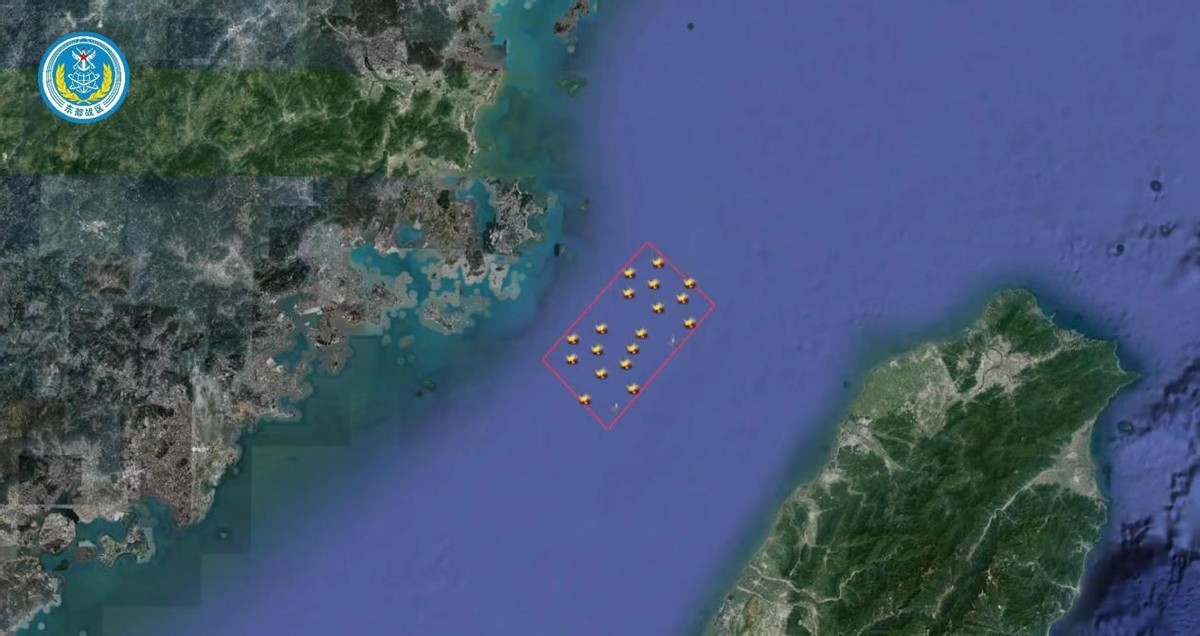 The People's Liberation Army speaks volumes, the missile range covers ...