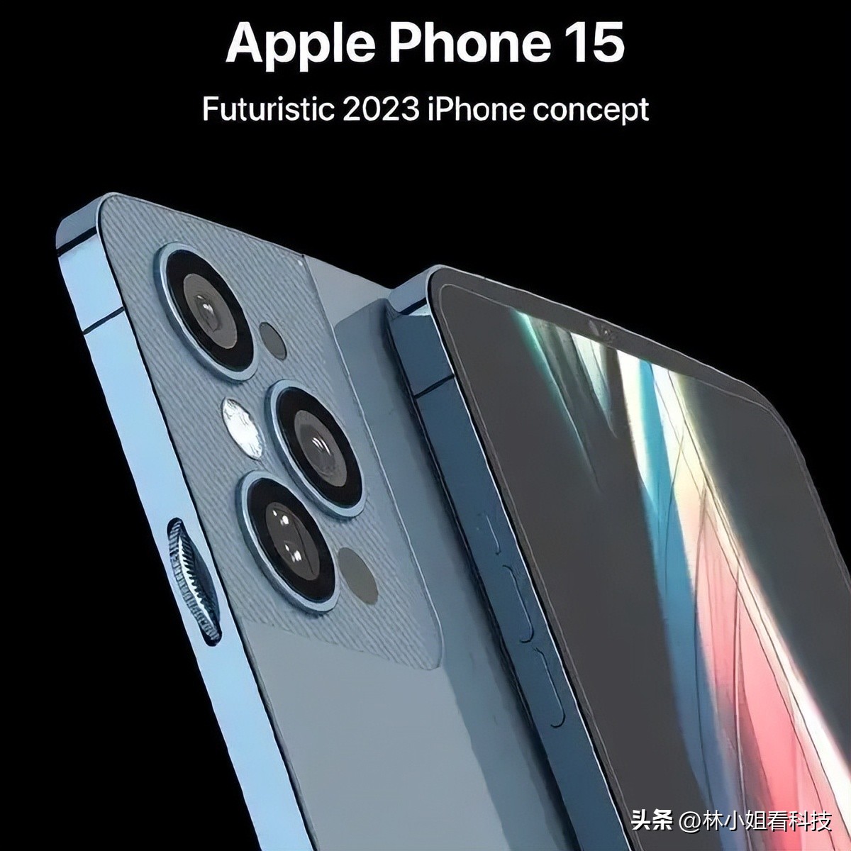 New changes!iPhone 15 Ultra may use dual front cameras and change to ...