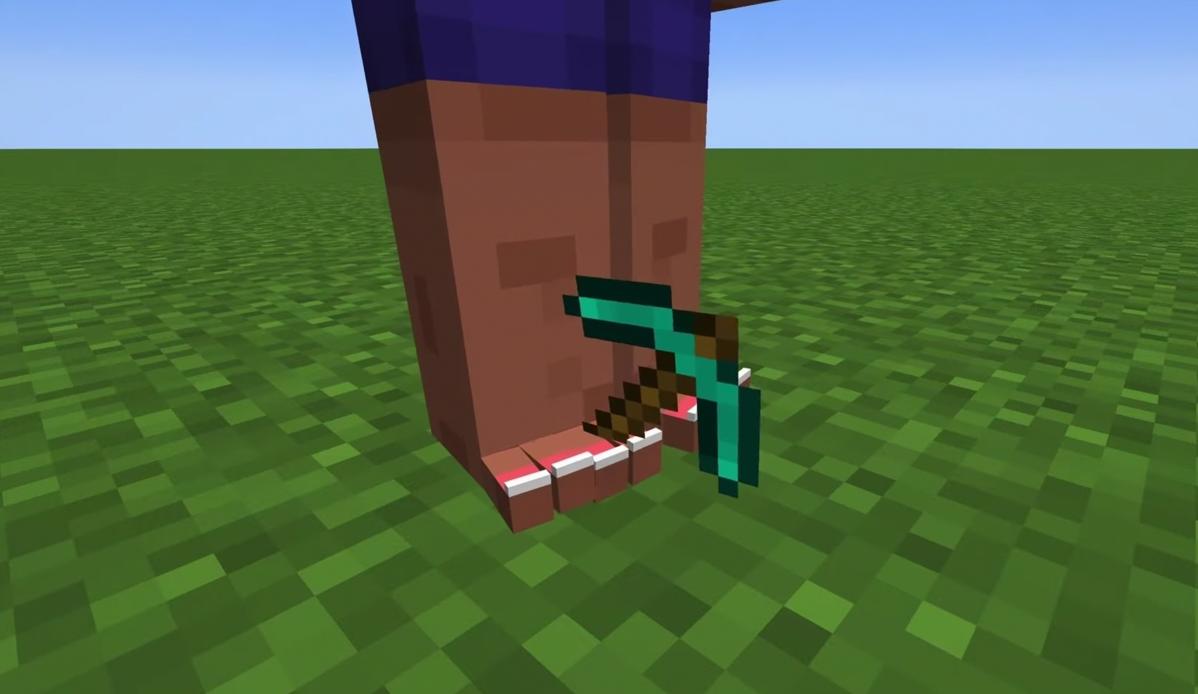 Minecraft's most boring mod? If one day, Steve grows a "toe"! - iMedia