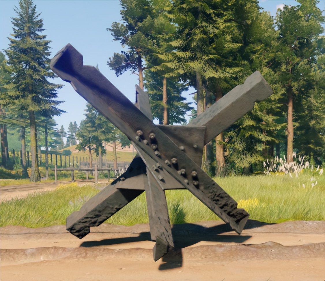 How did the "Czech Hedgehog", an anti-tank artifact during World War II ...