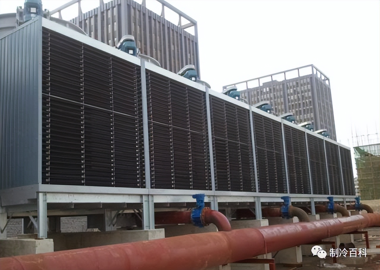 Refrigeration unit cooling tower two cleaning scheme reference - iNEWS