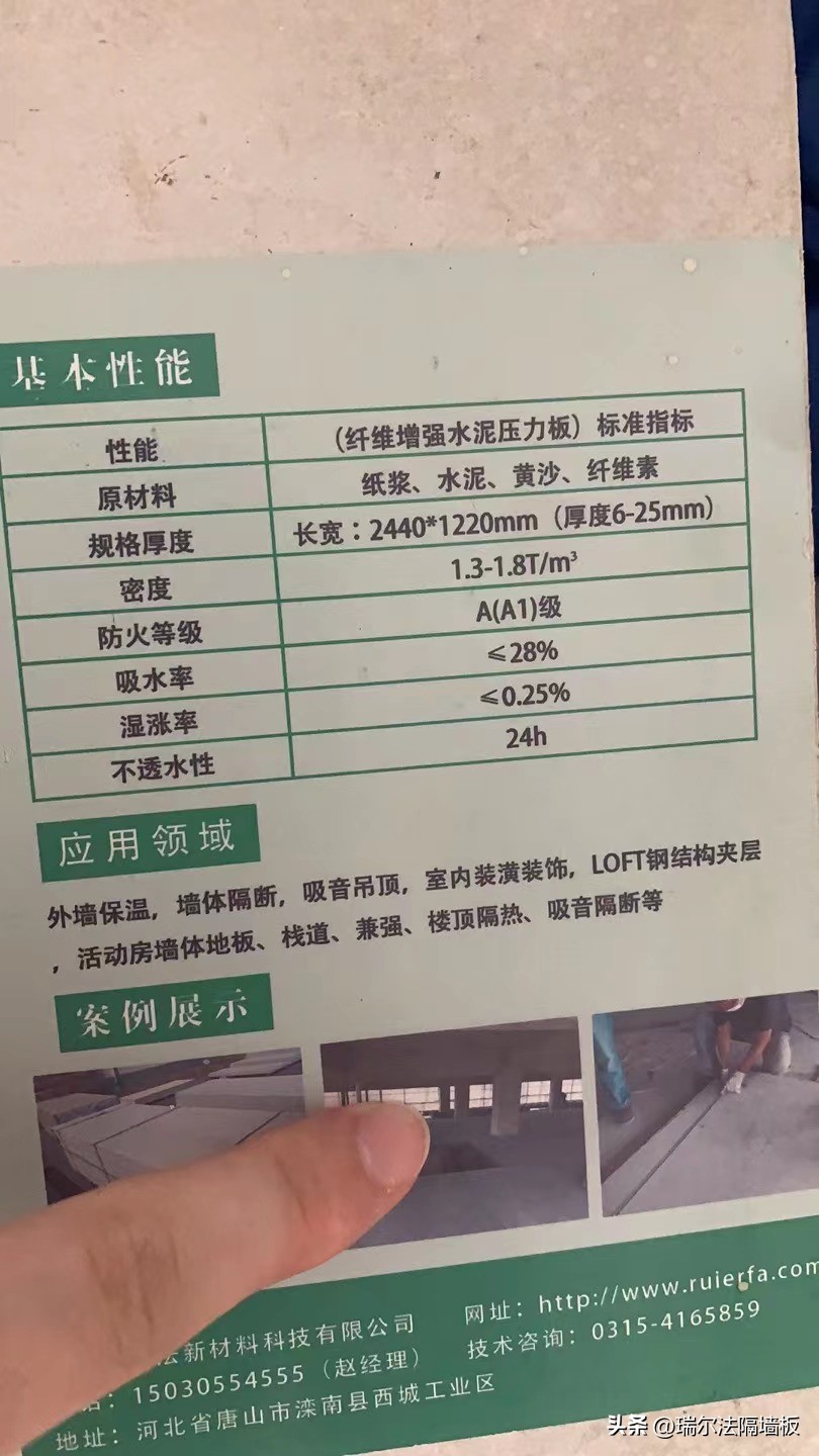 FC fiber cement board - iMedia