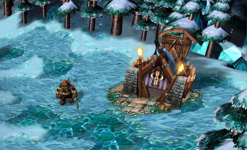 Warcraft 3: The walrus doctor with a similar effect to the yellow skin ...