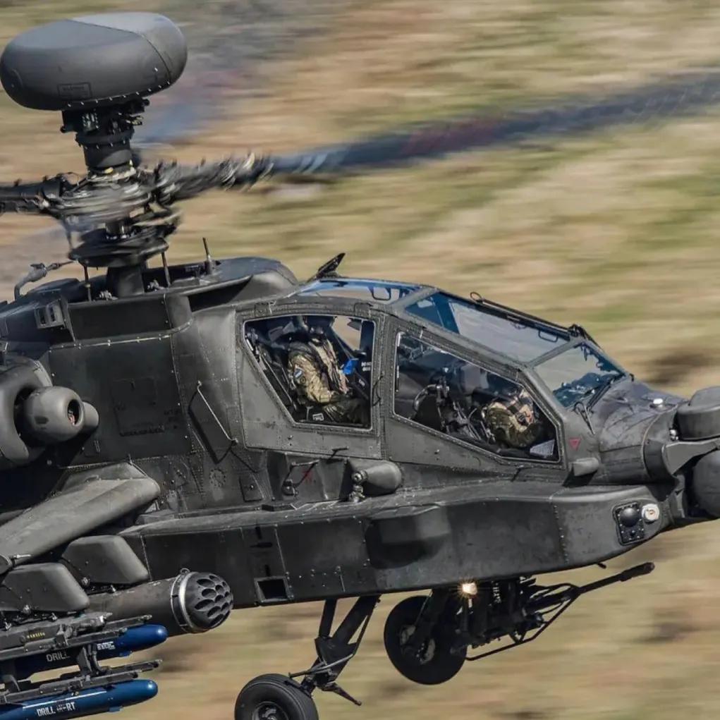 Does anyone know? The American AH-64 Apache gunship, I heard that it is ...